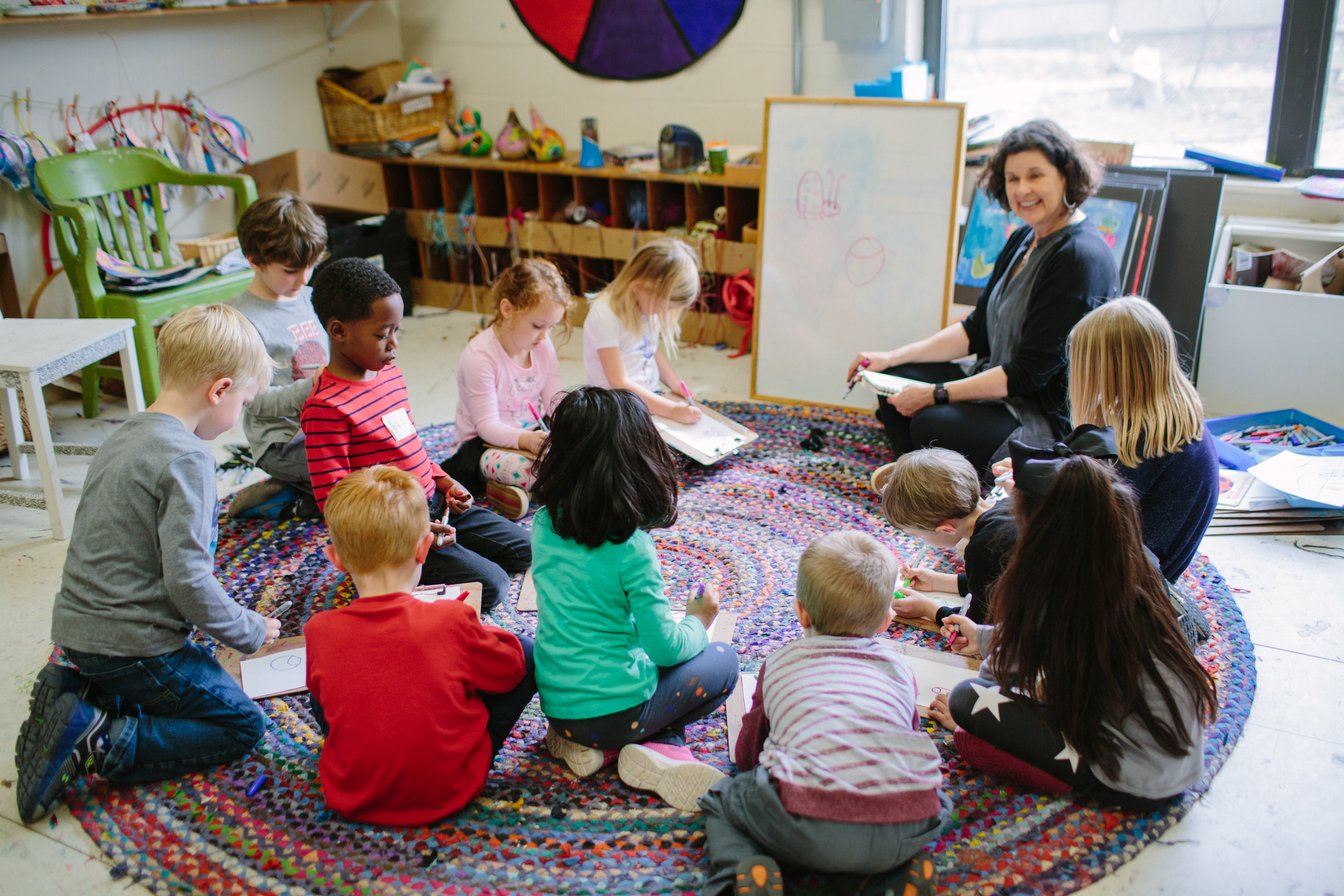 Directed Drawing in Primary - Greensboro Montessori School